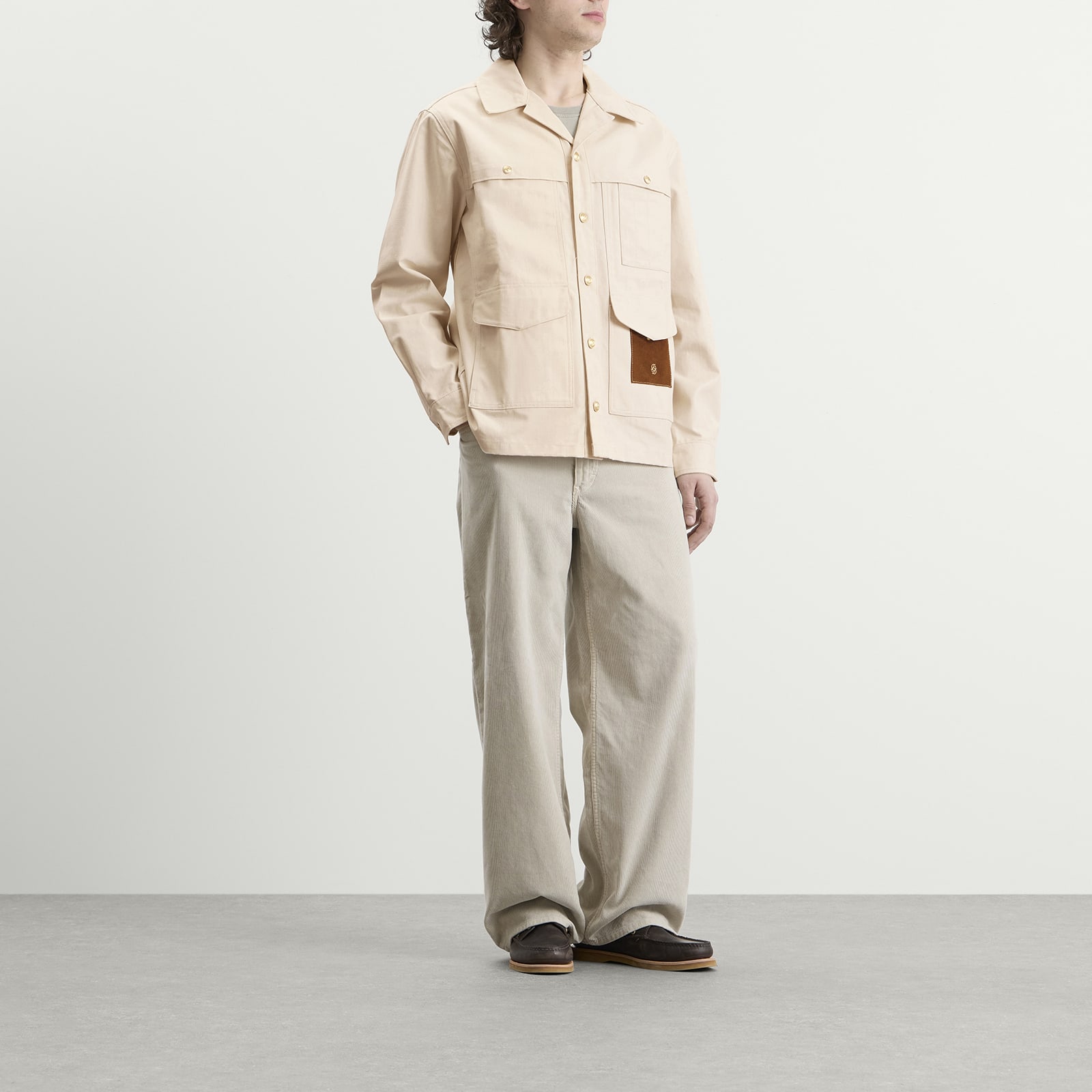 DROLE DE MONSIEUR Drôle de Monsieur Cotton Shirt Jacket